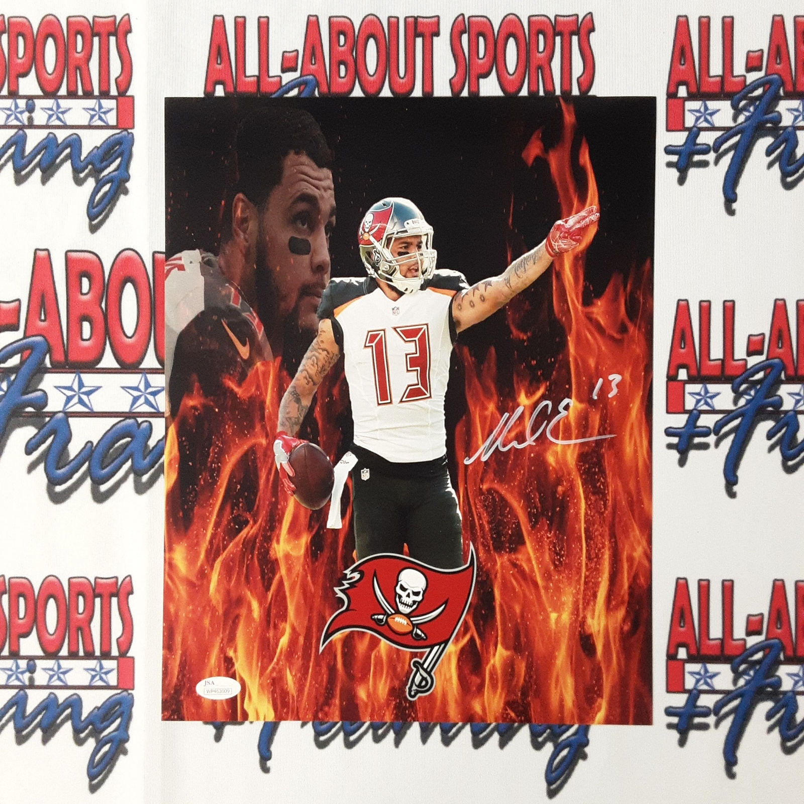 Mike Evans Autographed Memorabilia | Signed Photo, Jersey, Collectibles ...