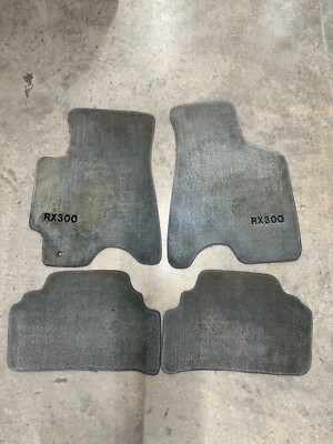 99-03 Lexus RX300 RX330 gray plush carpet Floor Mats w/Emblems Custom ...