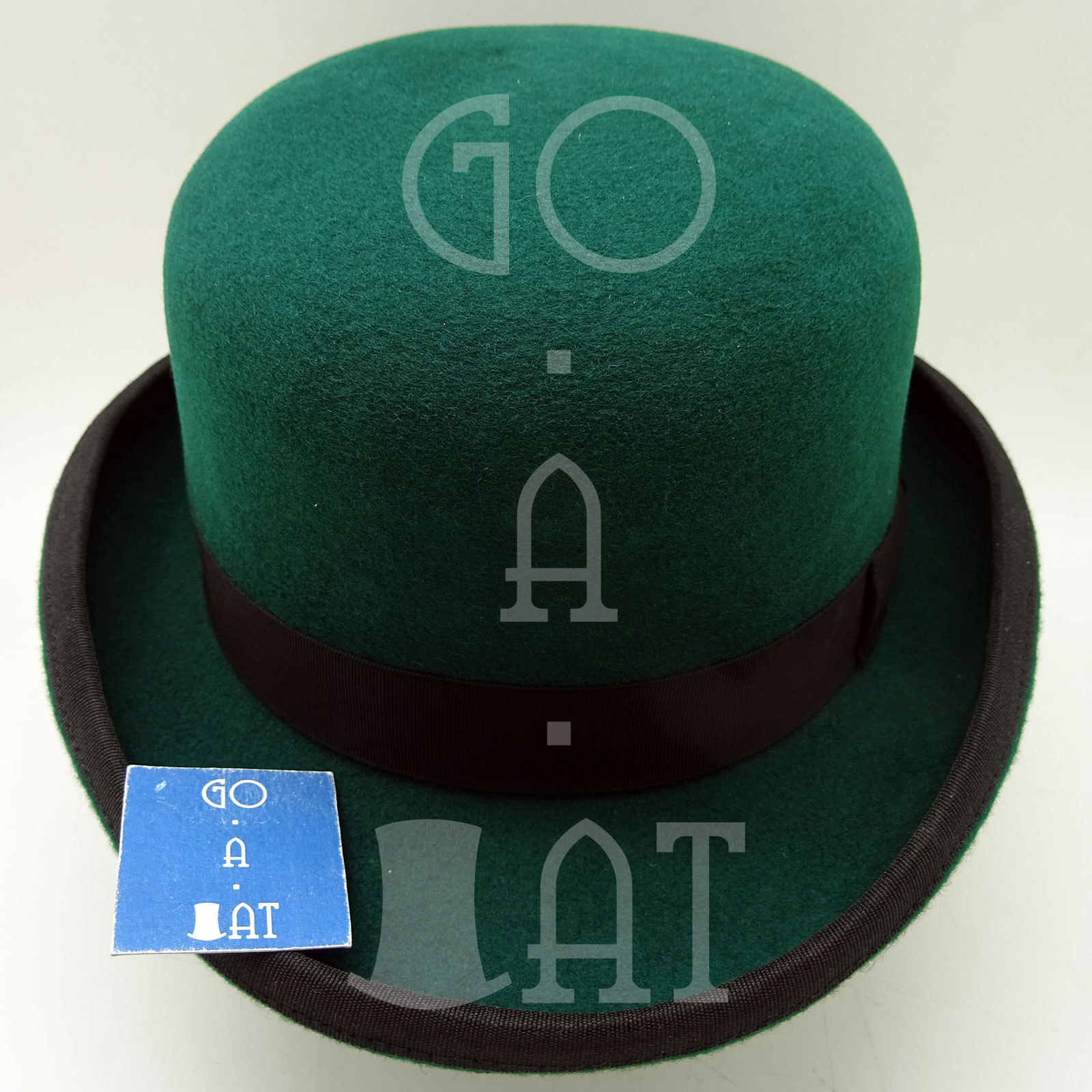 CLASSIC Wool Felt Dura Bowler Top Hat Men Derby Women Unisex | 59cm ...