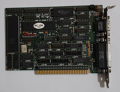 DFI MG-150 ISA Grafikkarte (HGC, Hercules, 8-bit, Tseng Labs ET1000 ...
