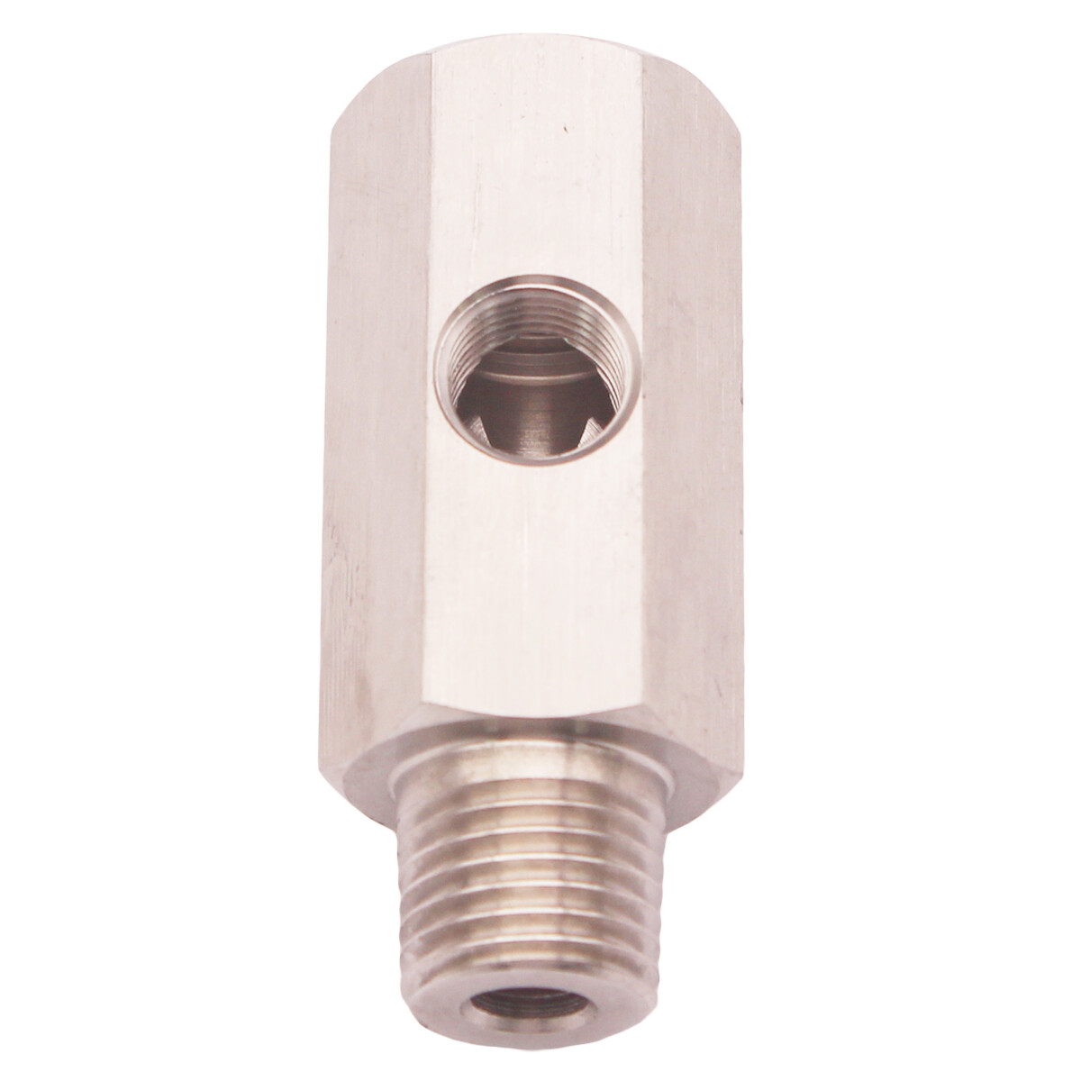 Stainless Steel Engine Block 1/4NPT Adaptor For 1/8 Npt Oil Pressure ...