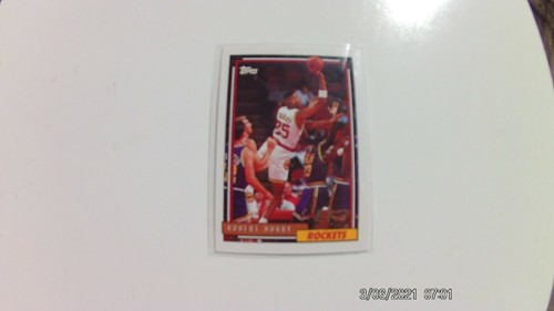 1992-93 Topps Basketball rc Robert Horry Rookie Houston Card Rockets ...