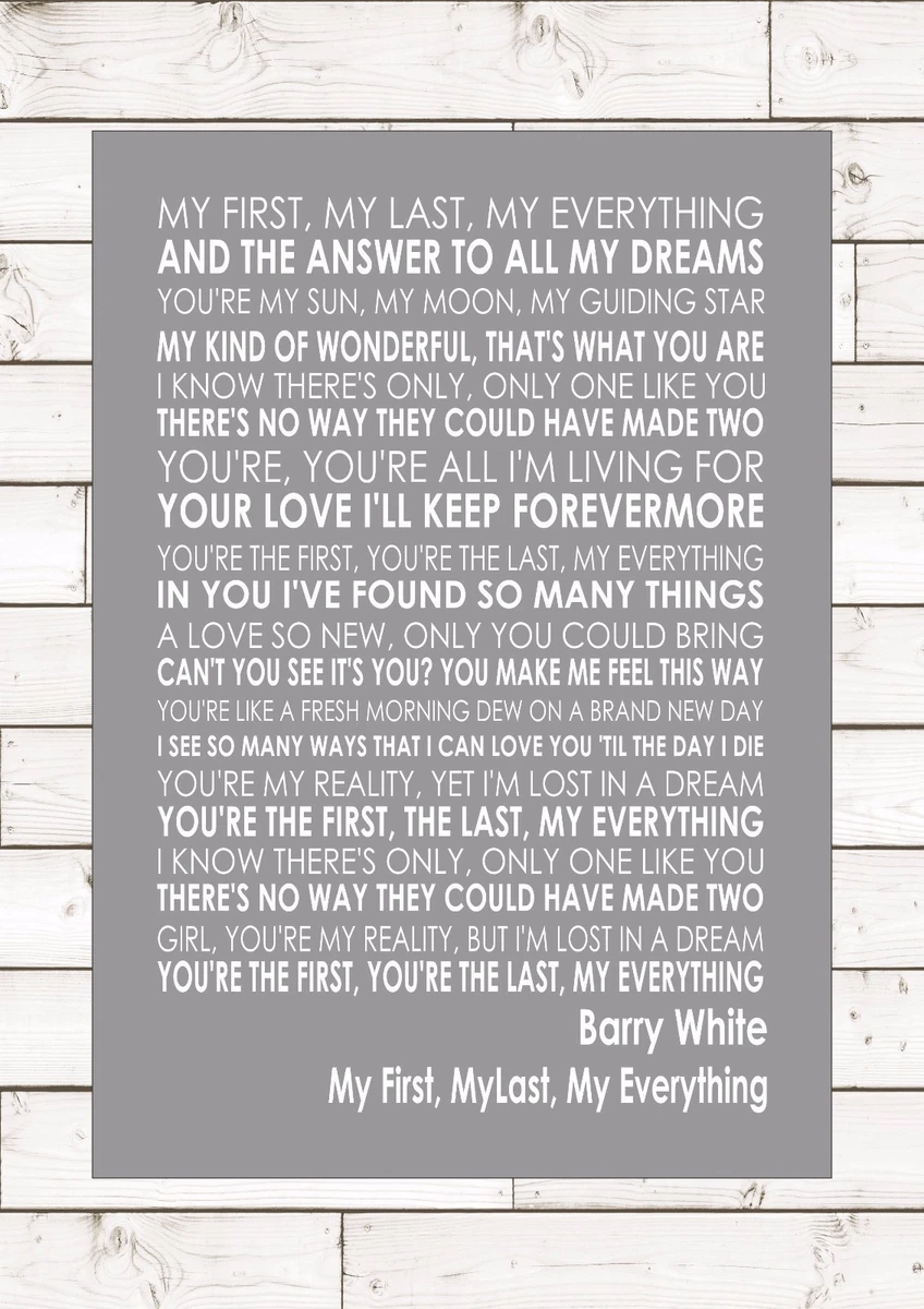 Unfinished Song Lyrics