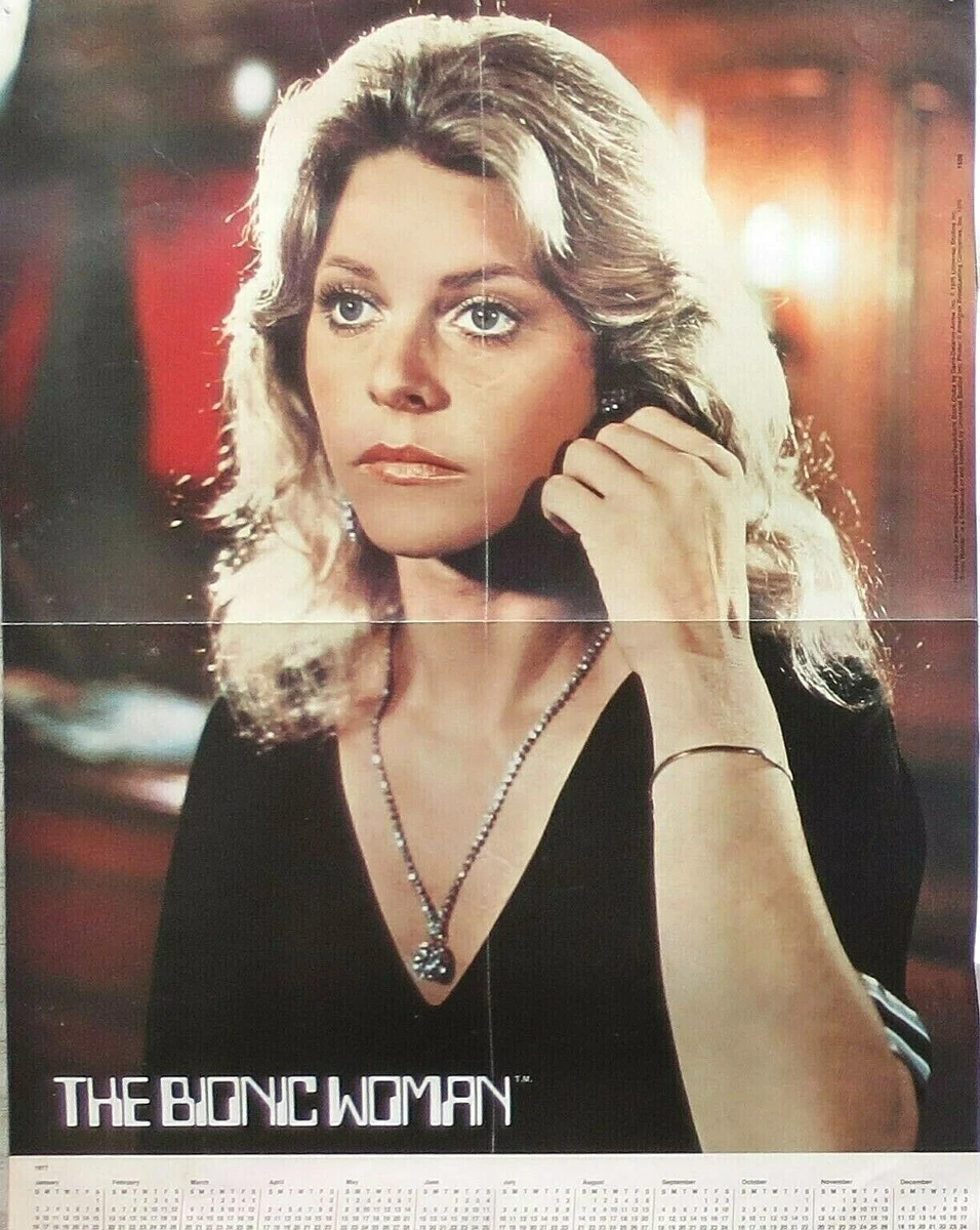 Lindsay Wagner Bionic Woman Poster