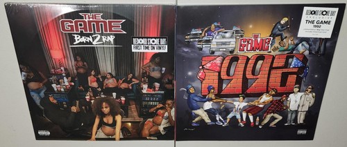 THE GAME BORN 2 RAP + 1992 (RSD) BRAND NEW SEALED COLOURED VINYL LP LOT ...