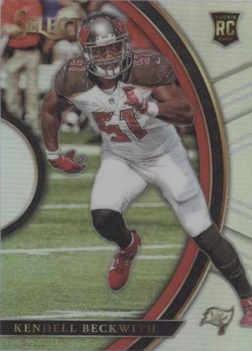 2017 Panini Select - Concourse Kendell Beckwith #37 Silver Prizm (RC ...
