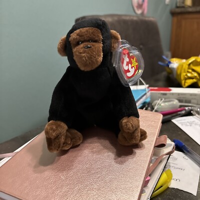 Ty Beanie Baby Congo the Gorilla Plush Toy - 4160 8421041602| eBay