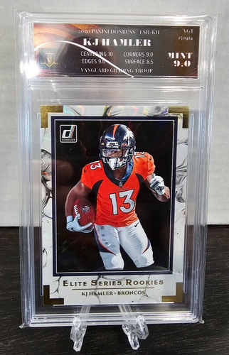2020 Panini Donruss Elite Series Rookies #ESR-KH KJ Hamler Broncos VGT ...