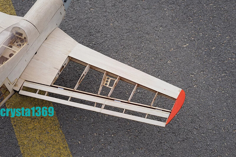 1000mm Upgraded RC Plane Laser Cut Balsa Wood Airplane P51 Model Kit ...