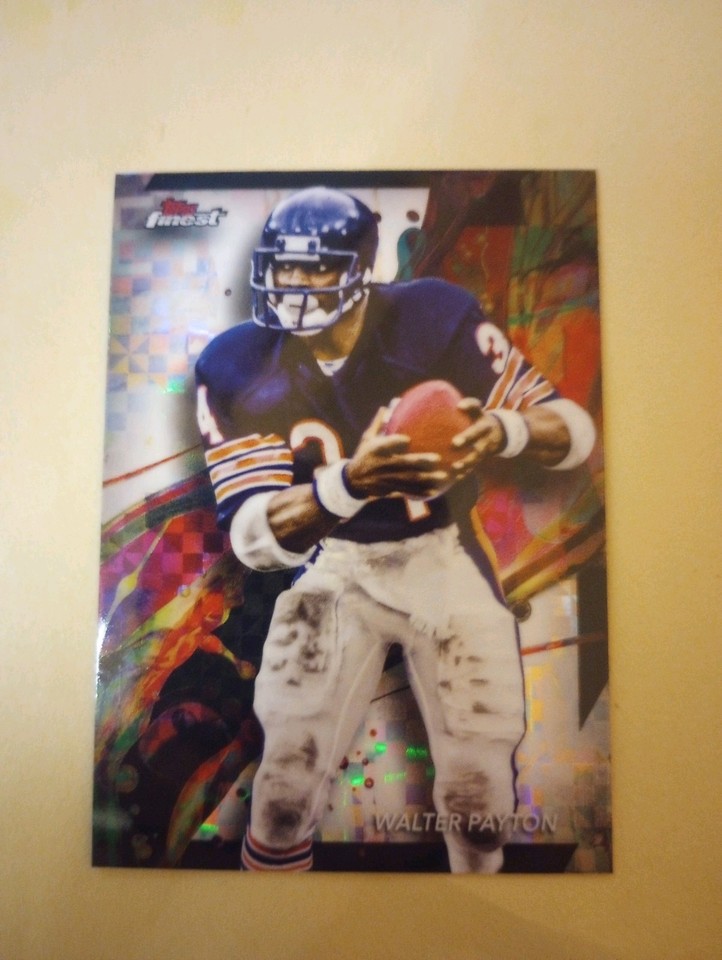 2024 Topps Finest Walter Payton (X Factor) | eBay