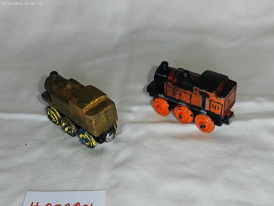 SCRAPPED E2's CUSTOM LOT Thomas Wooden Railway | eBay