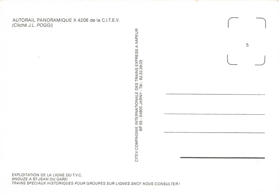 Double Decker Autorail Panoramic Train Rail Car France Postcard | eBay UK