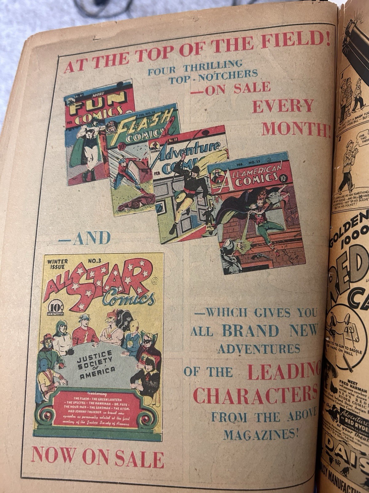 More Fun Comics #64 (1941) - Golden Age Spectre! Dr. Fate, Debut of ...