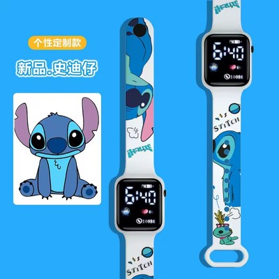 Disney Lilo & Stitch LED Digital Wrist Watch – Kids Girls Boys Unisex ...