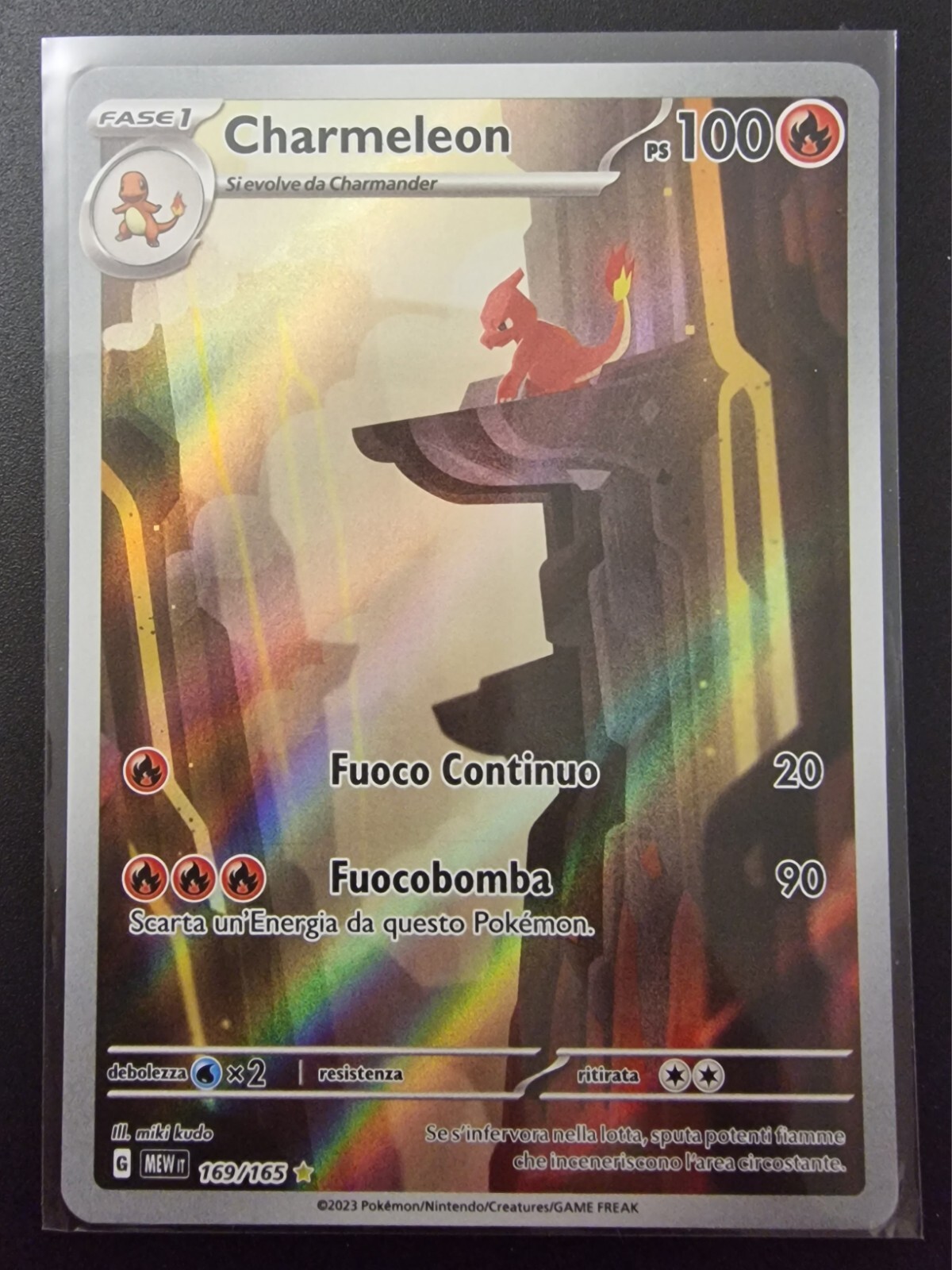 Charmeleon 169/165 Illustration Rare - ITA Scarlet & Violet 151 ...