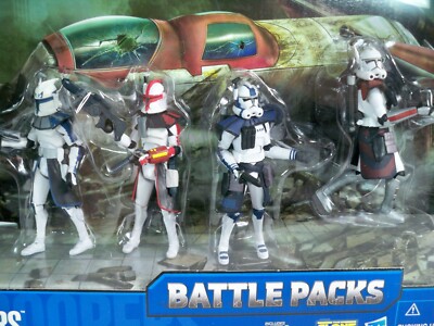 K20i00535 ARC TROOPERS BATTLE PACKS MISB MINT IN SEALED BOX 2010 STAR ...