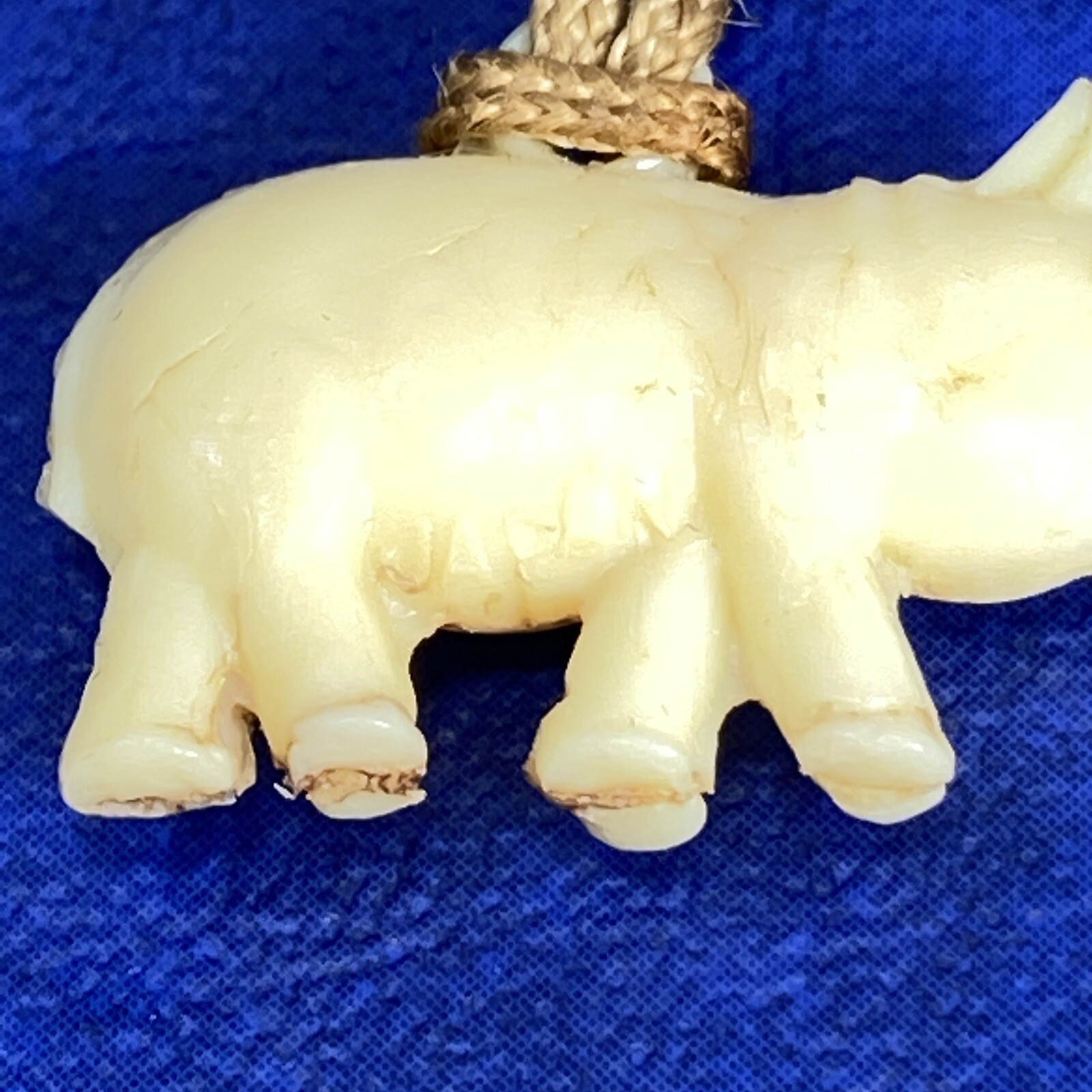 Lot of 2 Vtg Japan Celluloid Charm Prize Premium Miniature Pig Hog ...