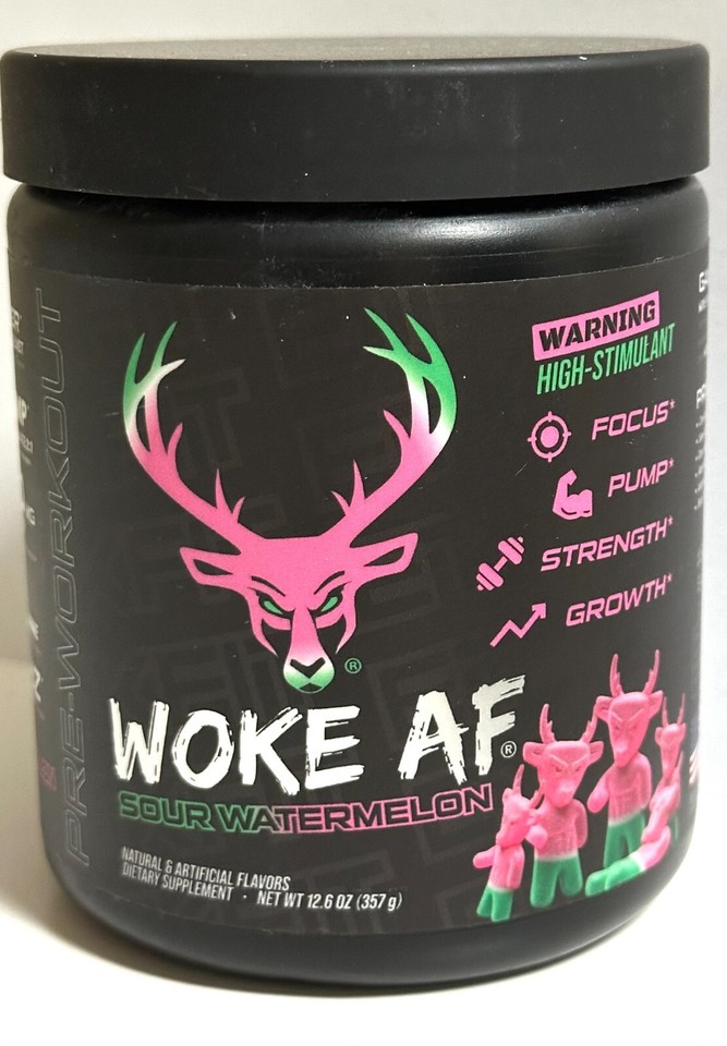Bucked Up - WOKE AF High STIM Pre-Workout 30 Serving PICK FLAVOR - FREE ...