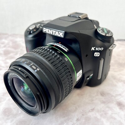 Pentax K100D 6.1MP Digital SLR Camera w/ SMC PENTAX-DA 18-55mm F3.5-5.6 AL Lens! | eBay
