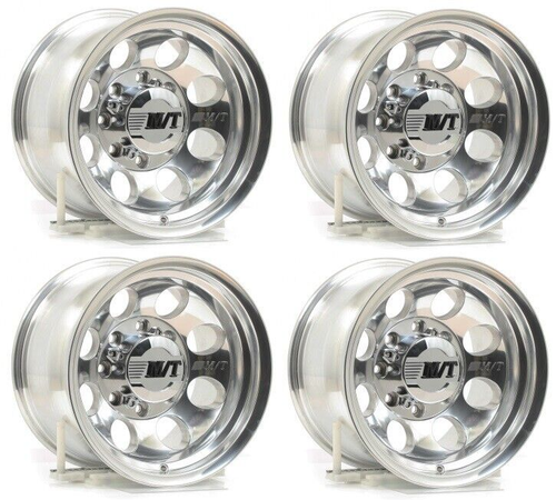 4 Mickey Thompson Classic III 16x10 8x6.5 Wheels for OBS Ford Chevy ...