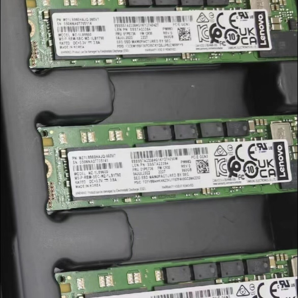 NVMe M.2 PM983 22110 State SSD MZ1LB960HAJQ-000V7 Samsung Solid 960GB ...