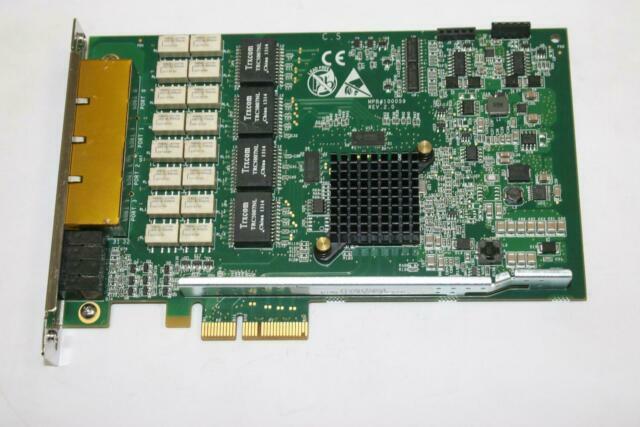 Riverbed 410-00047-01 Quad Port Gigabit Bypass PCIe Network Card for ...