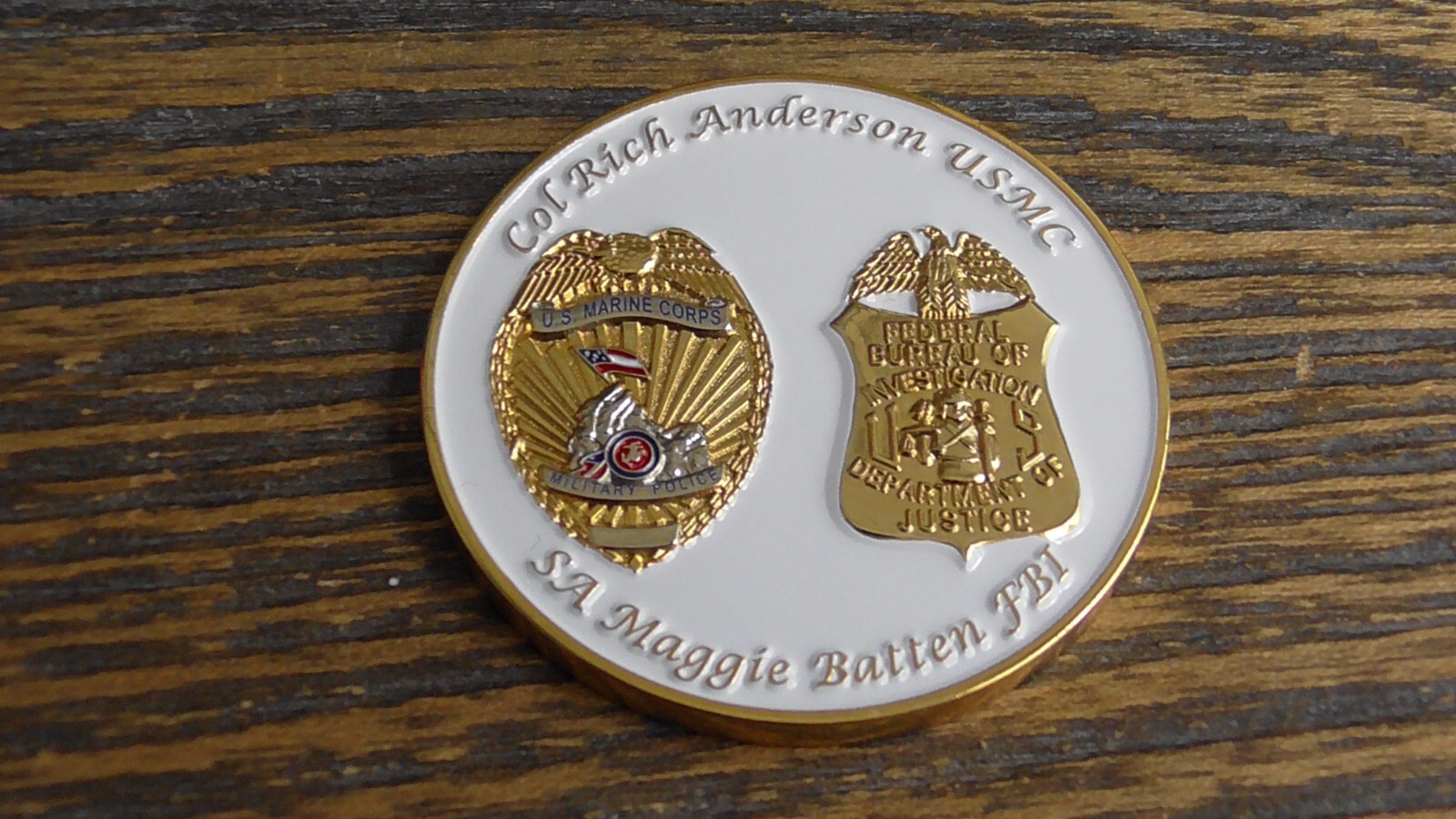 DOJ FBI National Academy Challenge Coin #217T | eBay