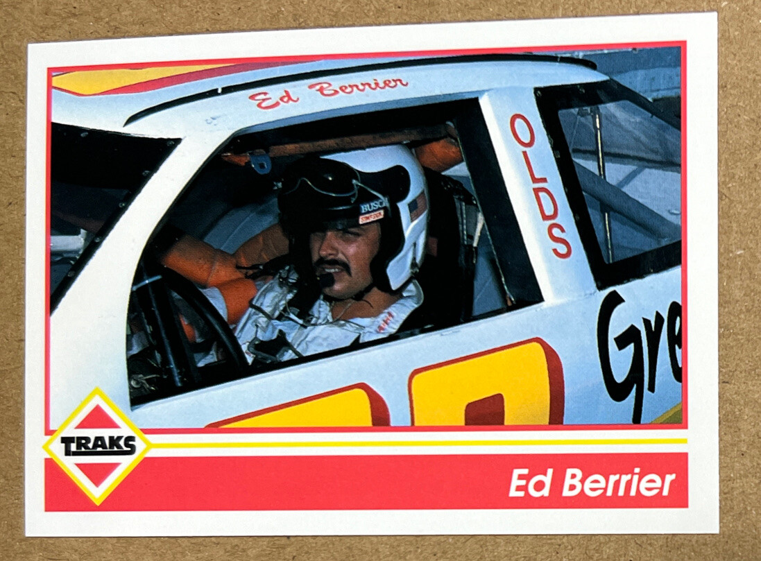 Ed Berrier 1992 Traks # 178 PHARO RACING NASCAR MOTORSPORTS TRADING ...