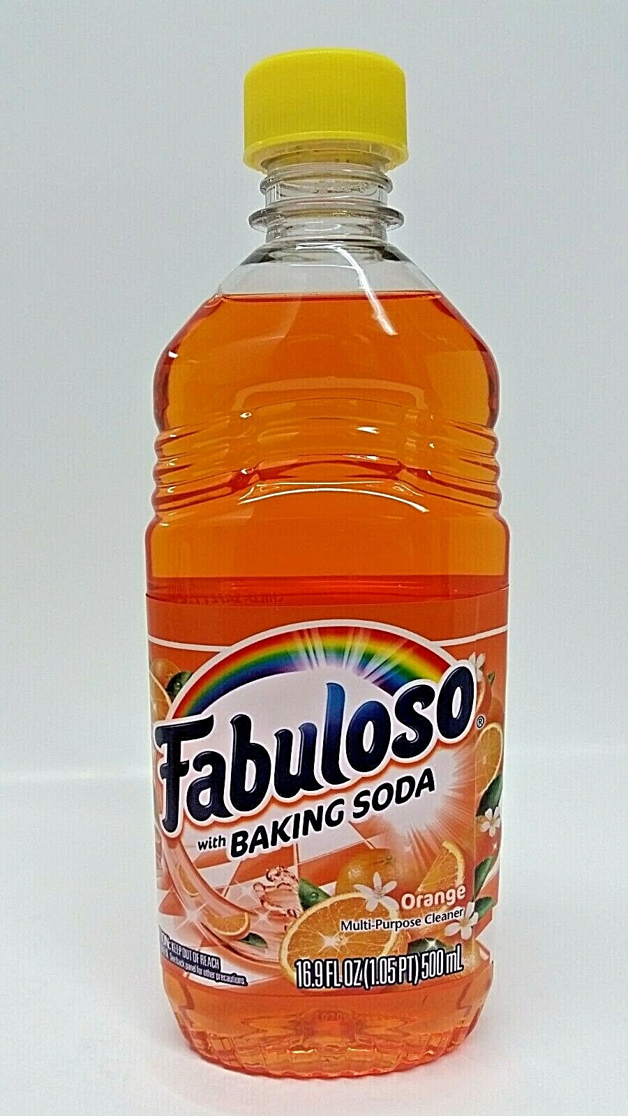 3 Bottles x Fabuloso ORANGE w/ BAKING SODA All Purpose Cleaner 16.9 oz ...