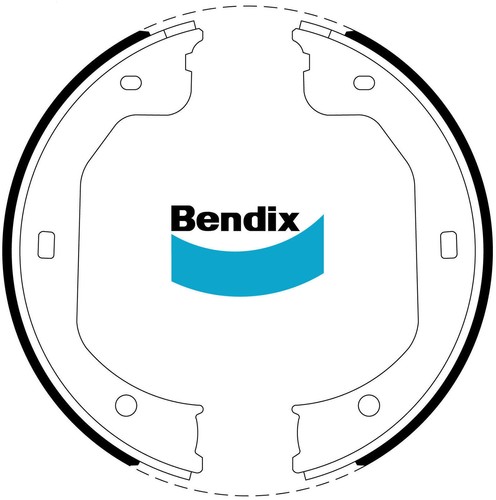 Brake Shoe Set Bendix BS5018 for Mitsubishi Triton ML MN Ute DI-D 4WD (KB4T) 2.5 | eBay