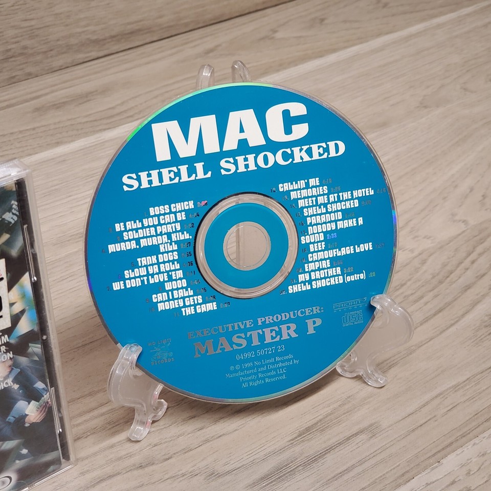 MAC Shell Shocked 1998 NO LIMIT RECORDS P250727 Gangsta Rap Resurfaced ...