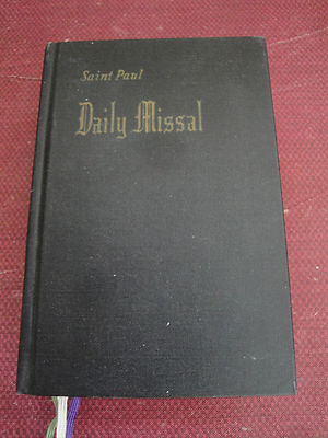 Saint Paul Daily Missal St. Paul Editions Hardcover - 1966 | eBay
