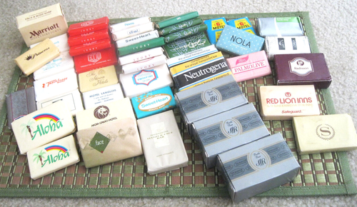 Soap Lot Variety 44 Guest/Travel/Hotel soaps 3 lbs. of soap - NEW ...