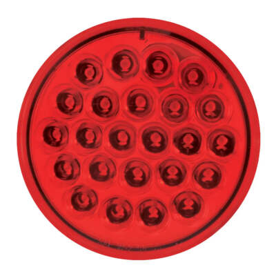 76466 #2 4" PEARL RED/RED 24LED STROBE SEALED LIGHT, 9~36V | eBay