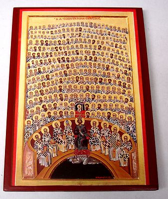 Icon the first ecumenical Council Icone Icono Icona Ikona Icons ИКОНА ...