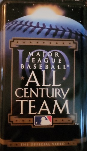 New - MLB Baseball All Century Team Players Official Video VHS ...