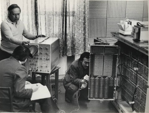 VINTAGE LOGIC CIRCUIT BOARD MIR D2M Soviet Computer Mainframe PCB ...