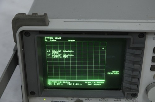 HP 8562A Hewlett Packard Spectrum Analyzer 1 kHz To 22 GHz FOR PARTS ...