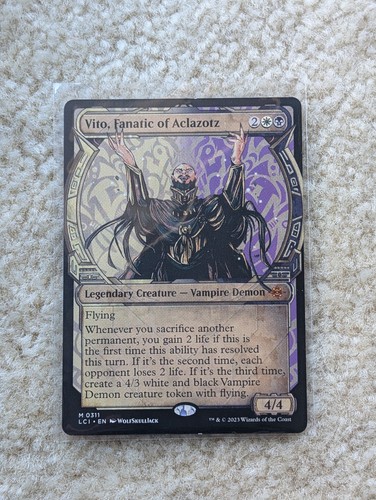 Vito, Fanatic of Aclazotz - MTG The Lost Caverns of Ixalan 0311 ...