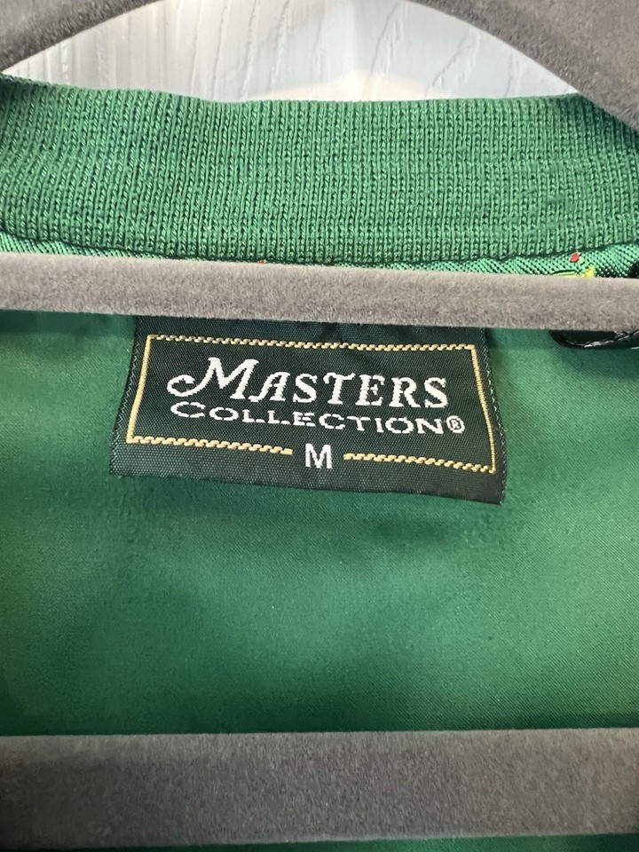 Masters Golf Collection Pullover Windbreaker Green Vest Augusta Logo | eBay