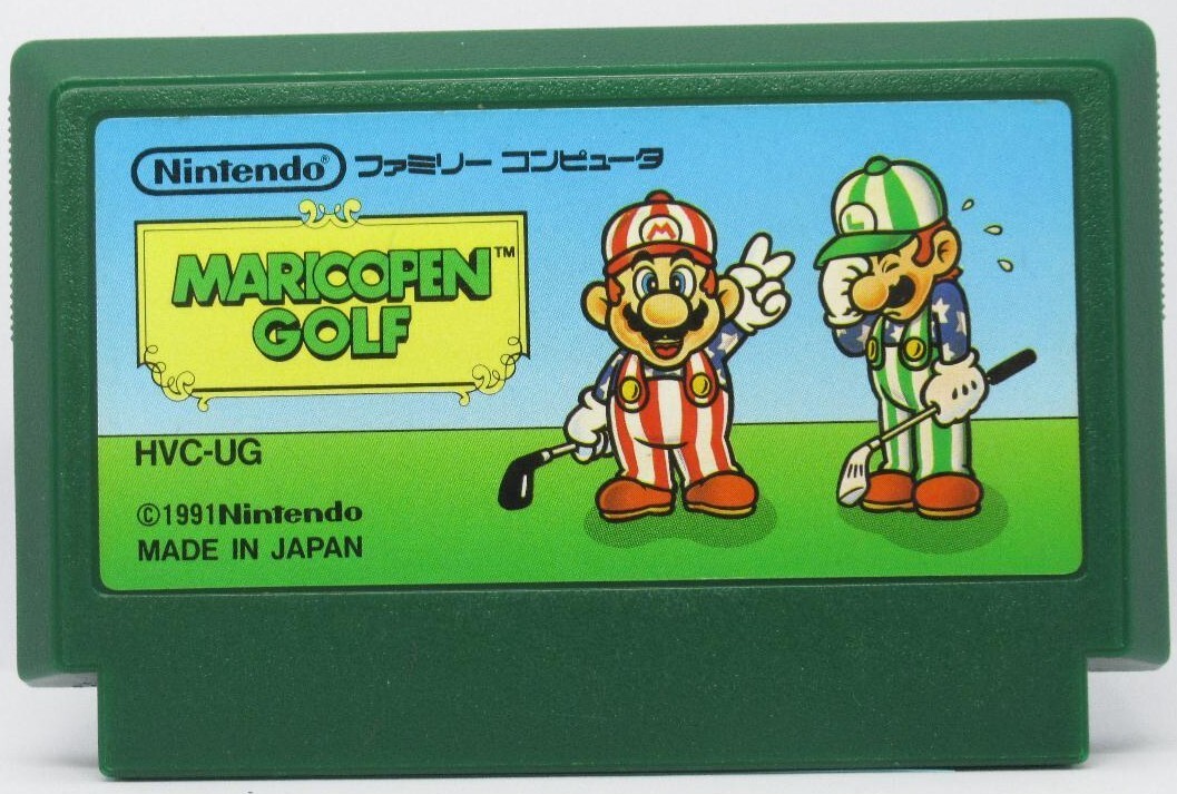 MARIO OPEN GOLF NES FC Nintendo Famicom Japanese Version | eBay