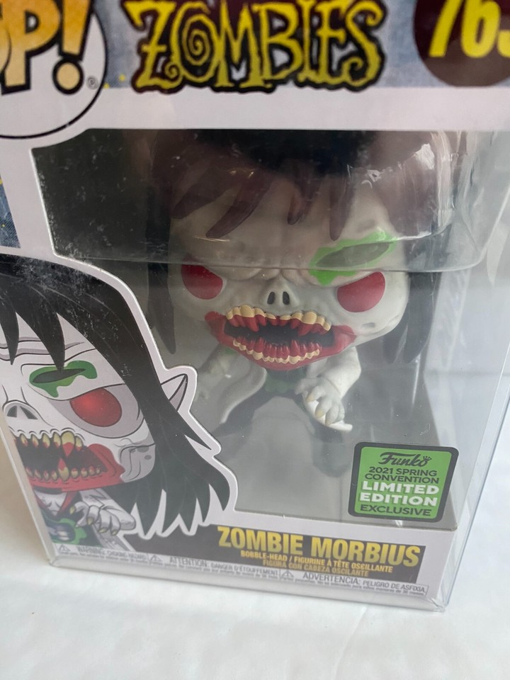BNIB FUNKO POP VINYL #763 FIGURE ZOMBIE MORBIUS MARVEL ZOMBIES SERIES ...