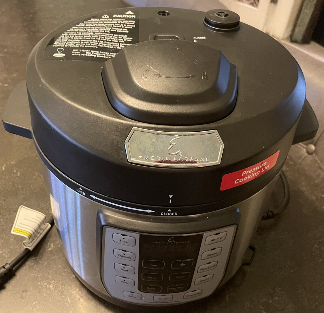 Emeril Lagasse Pressure Air Fryer Plus 6 Quart For Sale In Chef Emeril