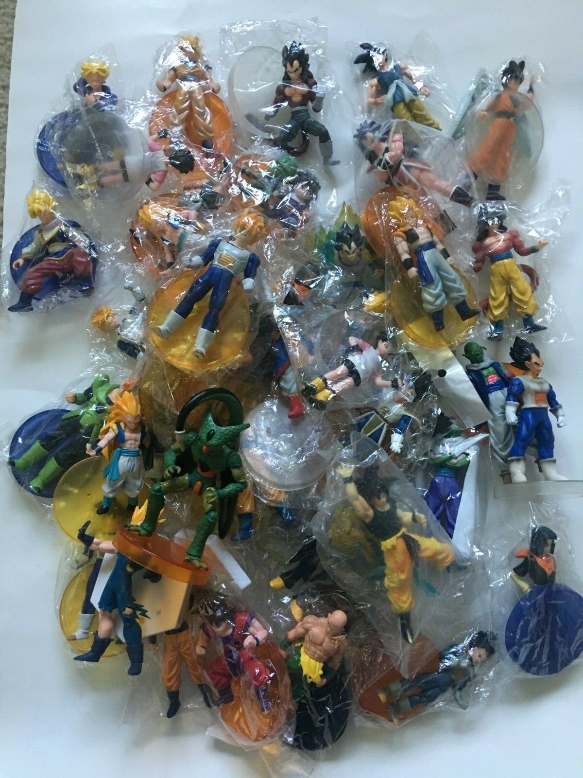 DBZ Dragon Ball Z 4" to 6" Figure w Stand | eBay