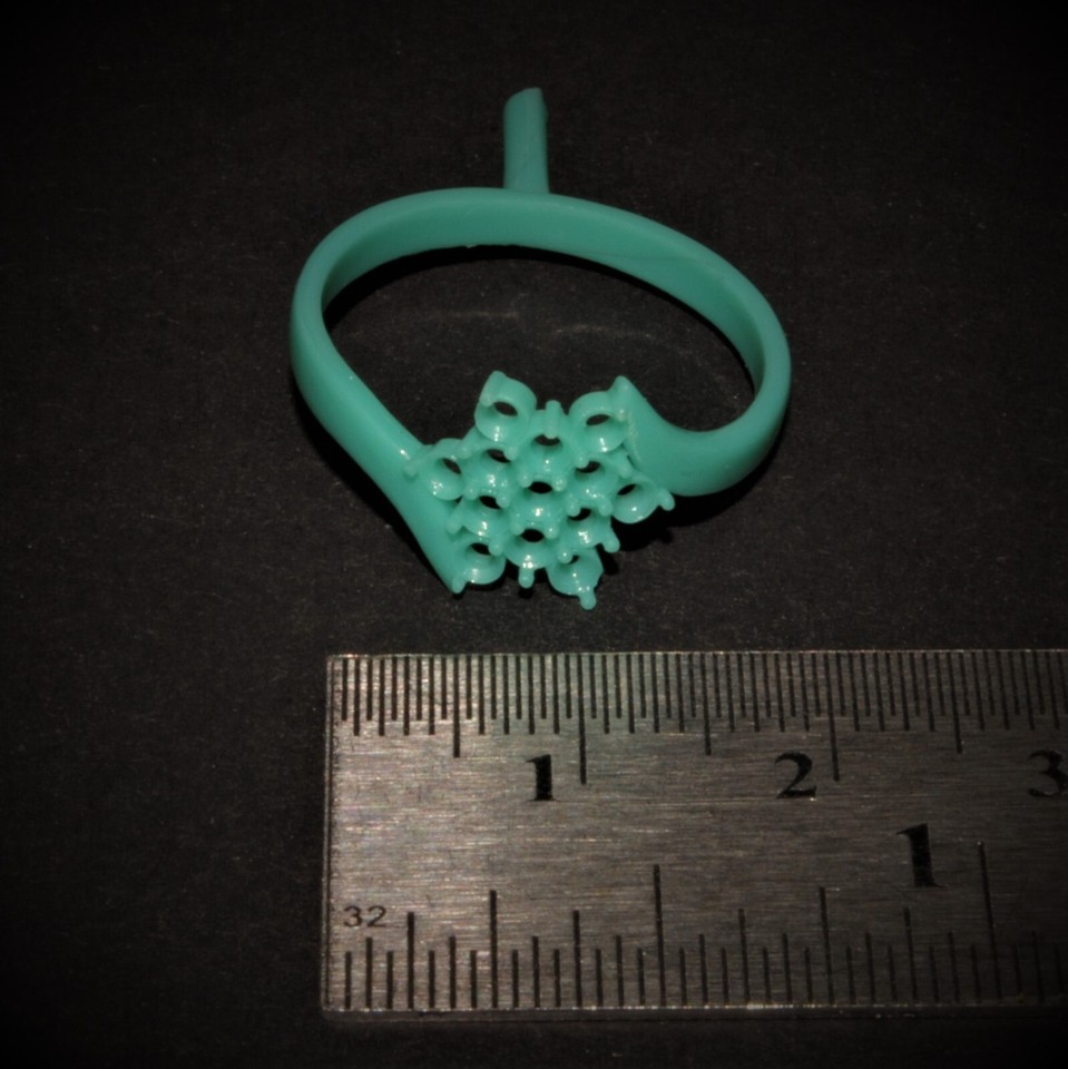 5 pcs Ladie's ring Wax patterns for lost wax casting jewelry/injection ...