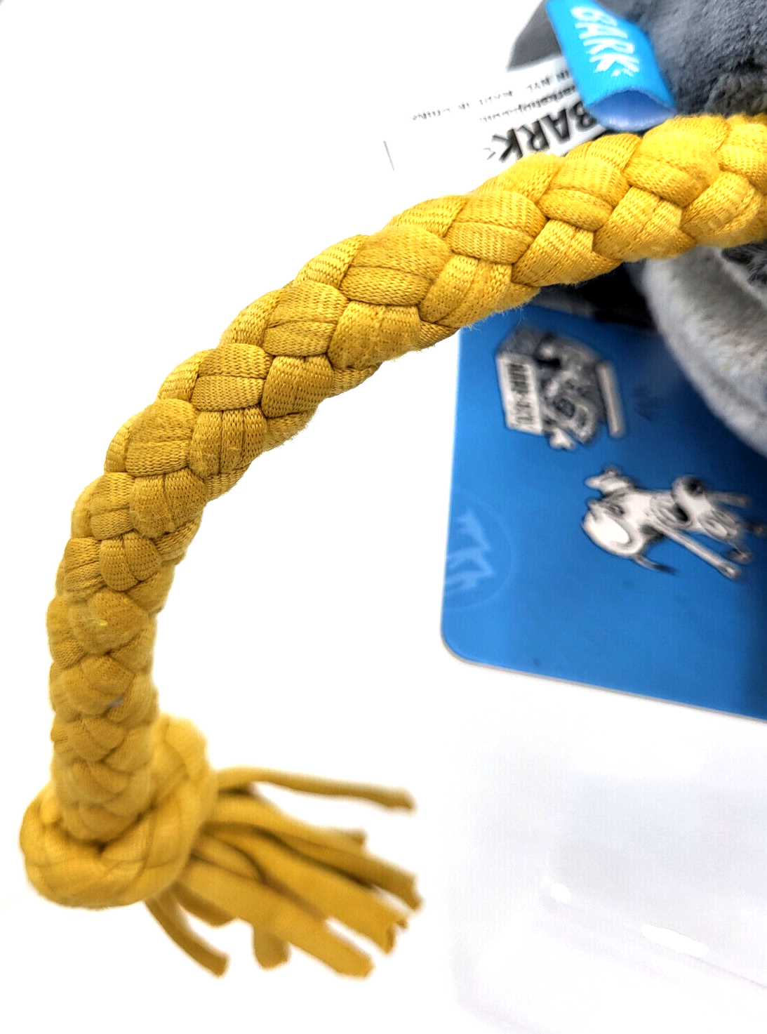 BarkBox Herbie The Herbivore Squeaky Spiky Ball Rope Tug & Shake Dog ...