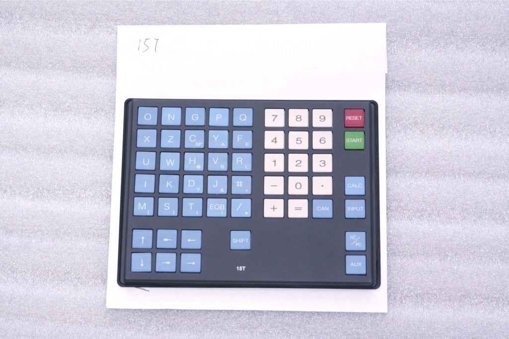 Keysheet Keypad FANUC 15T, A98L-0001-0647#T Replacement | eBay