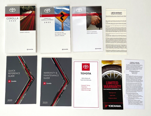 2020 TOYOTA COROLLA OWNERS MANUAL PREMIUM BOOK OEM ITEM | eBay