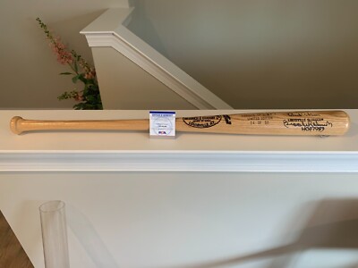 Brooks Robinson Signed H&B stat bat w/HOF 1983 LMTD EDT 24 of 50 PSA | eBay