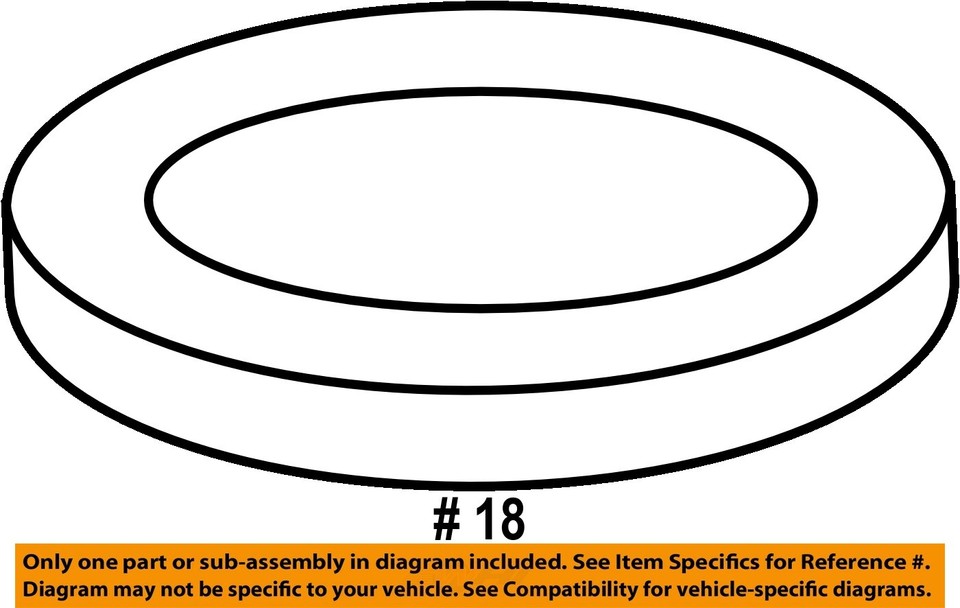 GM OEM 13-23 ATS Engine Engine Parts-Oil Cooler Seal 25202978 | eBay